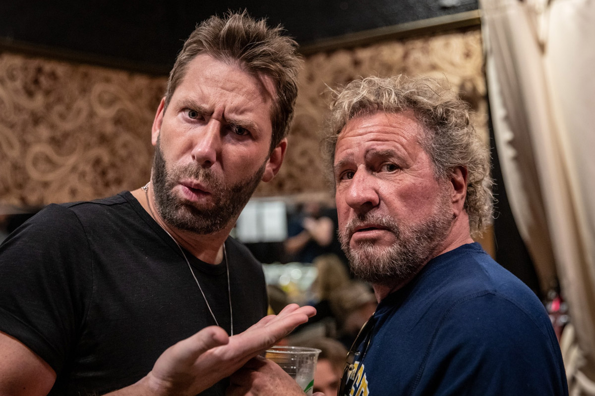 Chad Kroeger Helps Sammy Hagar After Jet Trouble