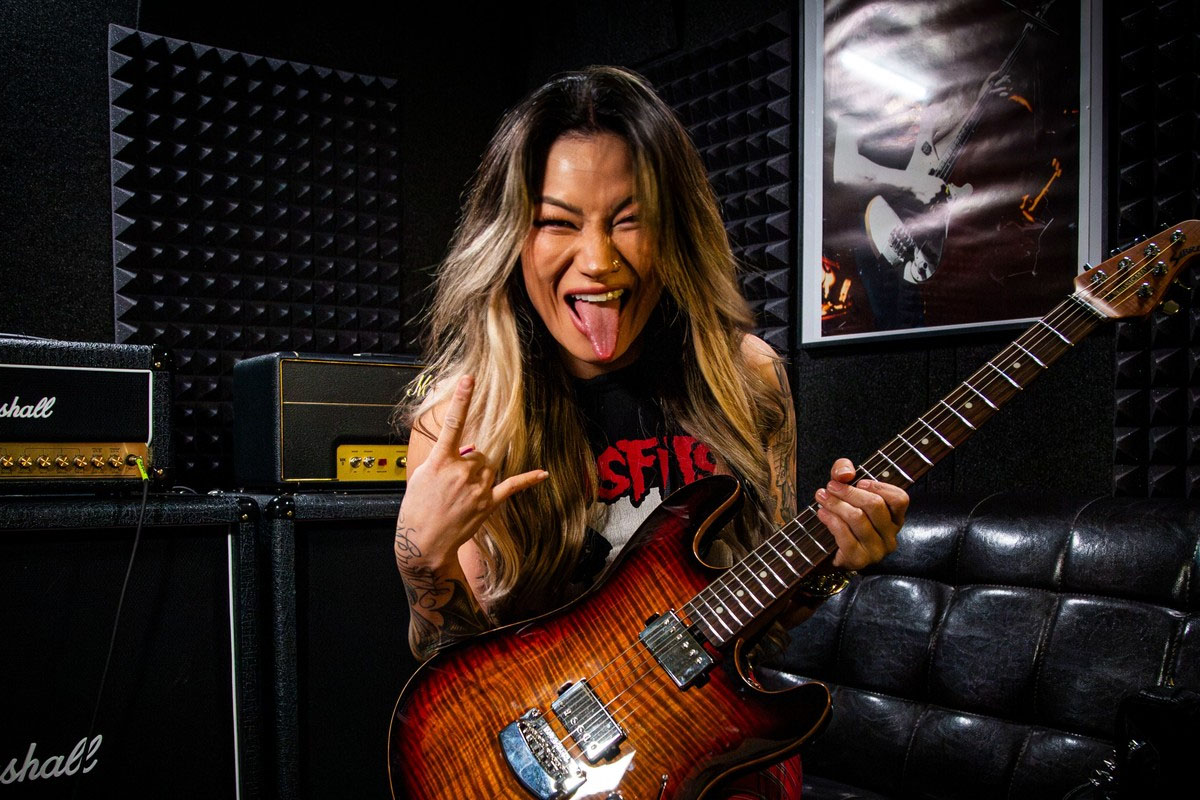 Smashing Pumpkins' Kiki Wong Reflects On Journey From Adversity To Success